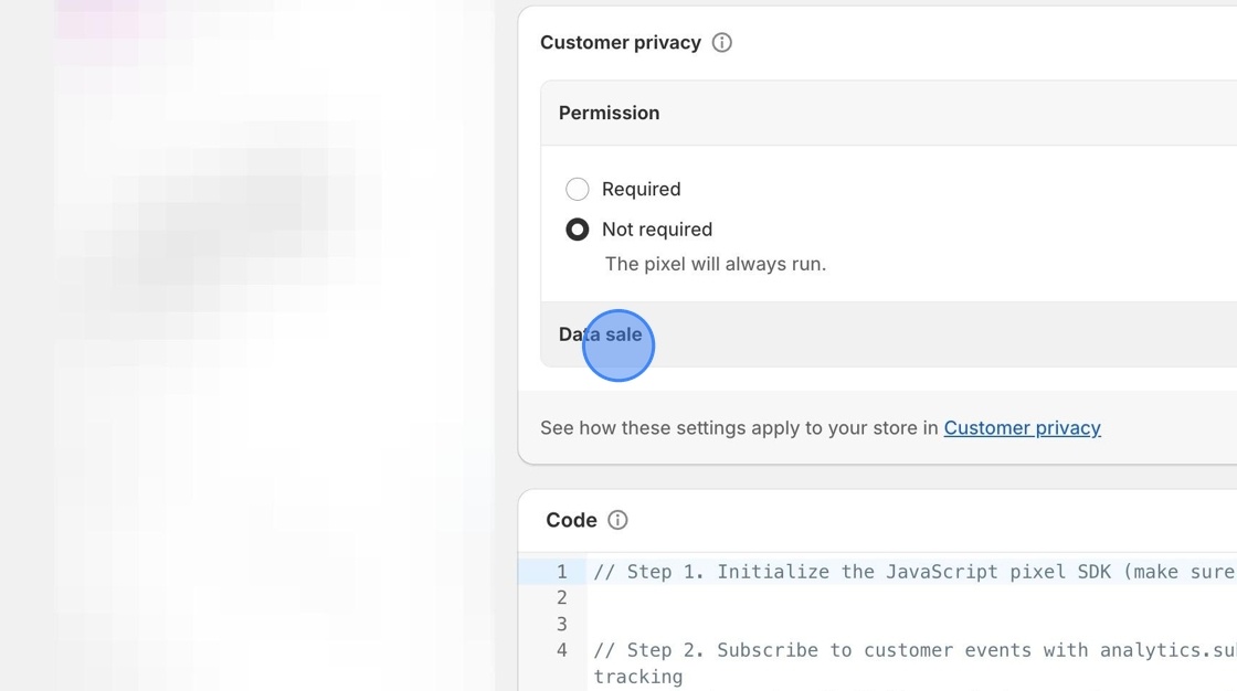 How to set up Microsoft Bing tracking with Custom Pixel in Shopify