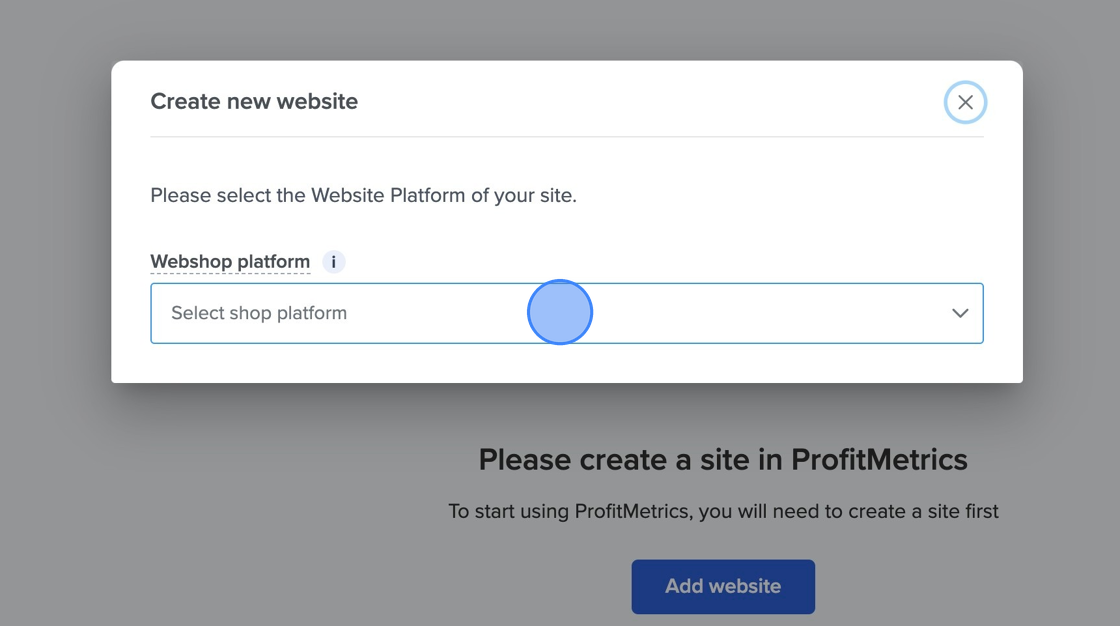 How to create a Business Account and add your first website