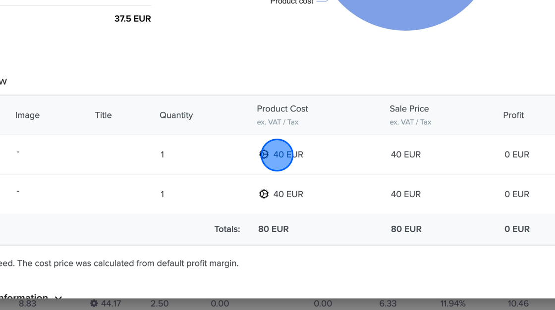 How to inspect an order in ProfitMetrics