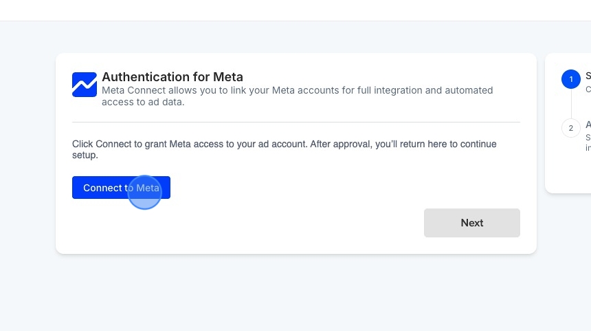 How to connect with Meta and Conversion Booster for Meta