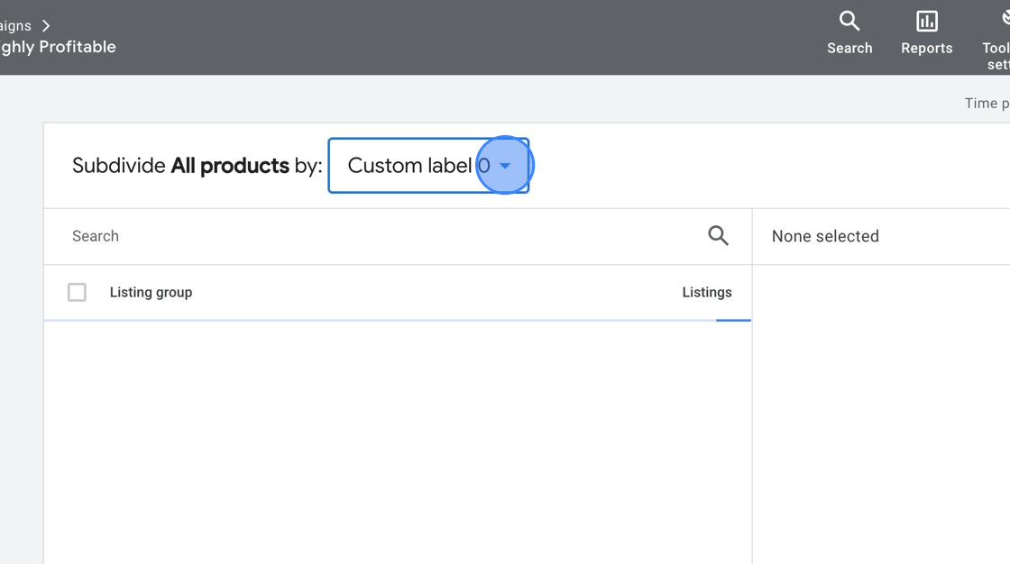 How to set up campaigns in Google Ads with Shopping Booster's Custom Labels
